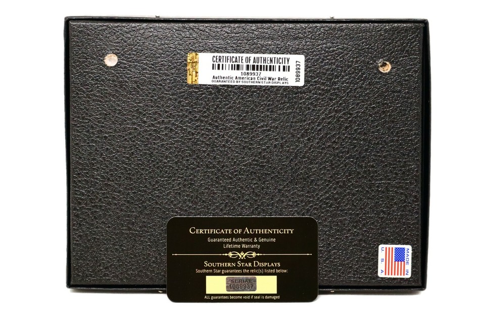 Dropped & Shot Civil War Bullets from Gettysburg in Matted Display Case ...