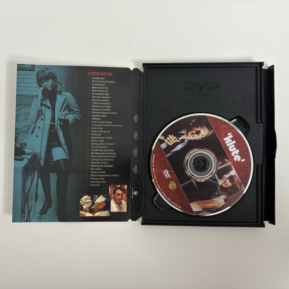 Klute (DVD, 1971) Jane Fonda Donald Sutherland Charles Cioffi Nathan ...