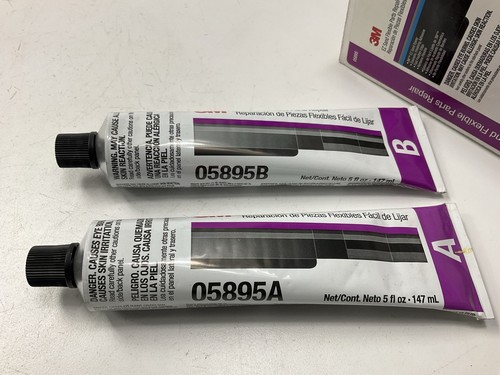 3M 05895 EZ Sand Flexible Parts Repair Kit 5 Oz Tubes for sale online ...