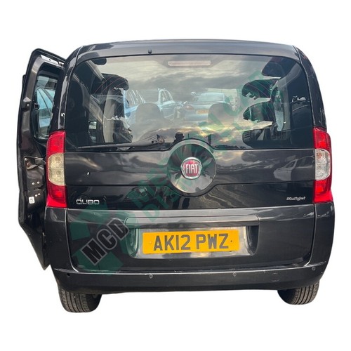 FIAT QUBO MULTIJET 2010-2012 BLACK BACK BUMPER REAR | eBay UK