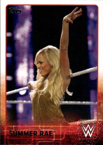 2015 Topps WWE Summer Rae #75 | eBay