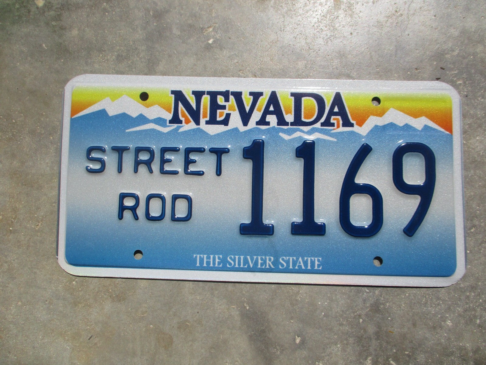 Nevada Street Rod license plate # 1169 | eBay