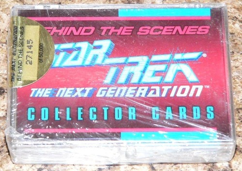 Star Trek The Next Generation Behind the Scenes by Skybox in 1993 ...
