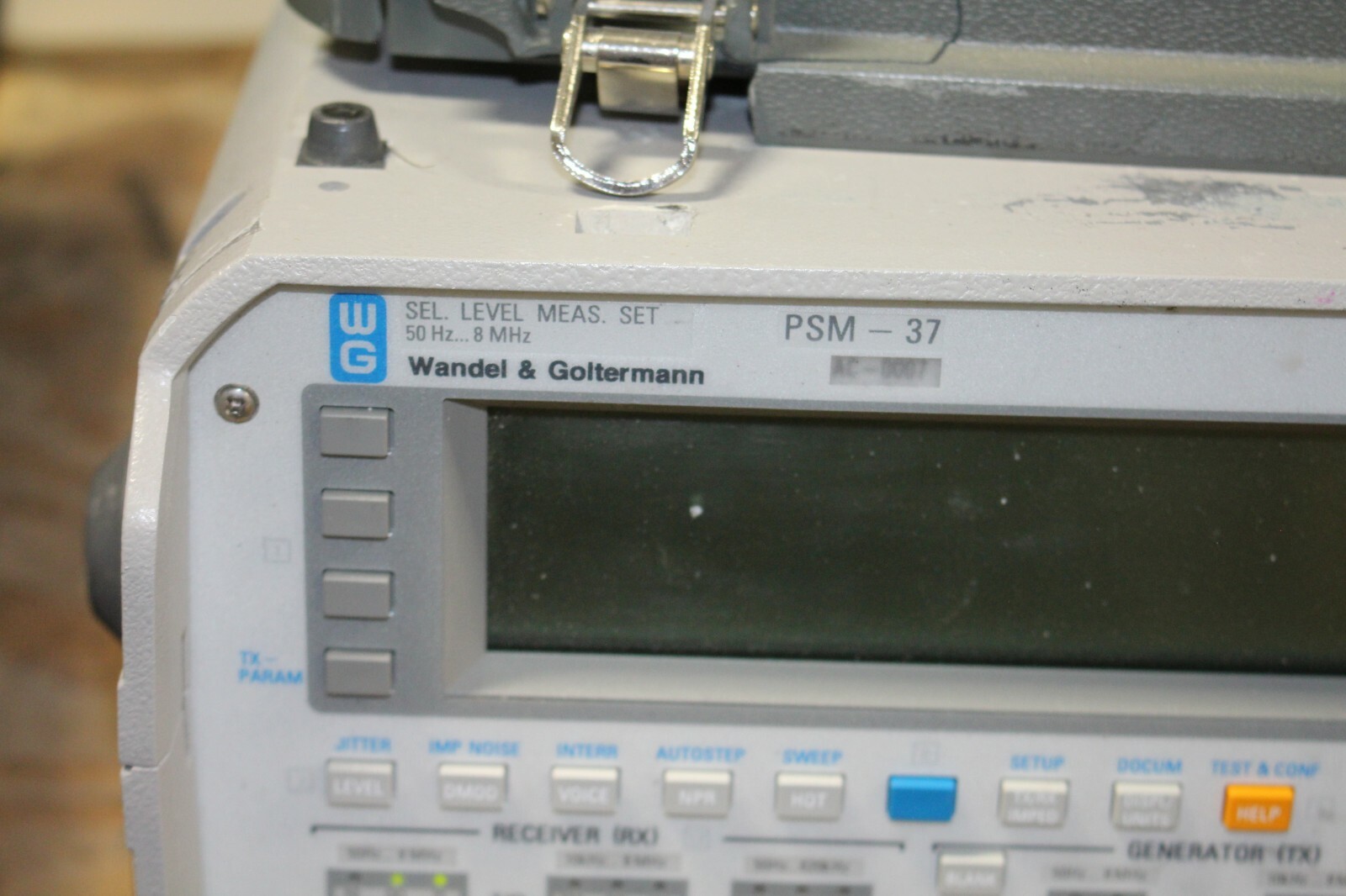 WG Wandel & Goltermann PSM-37 Selective Meter Level Measuring Set 50 Hz ...
