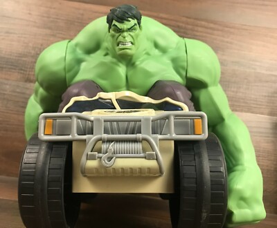 Jakks Avengers Marvel XPV Large Hulk Smash Jeep Truck (No Remote ...