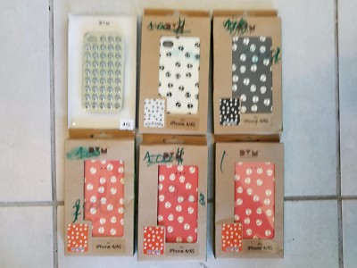 Apple Iphone 4 4GS 4G Cover Case Set of Six New | eBay