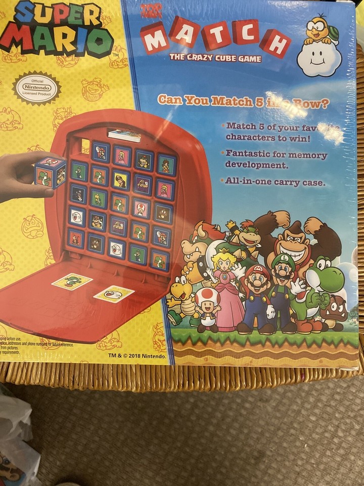 Super Mario Match - The Crazy Cube Game | eBay