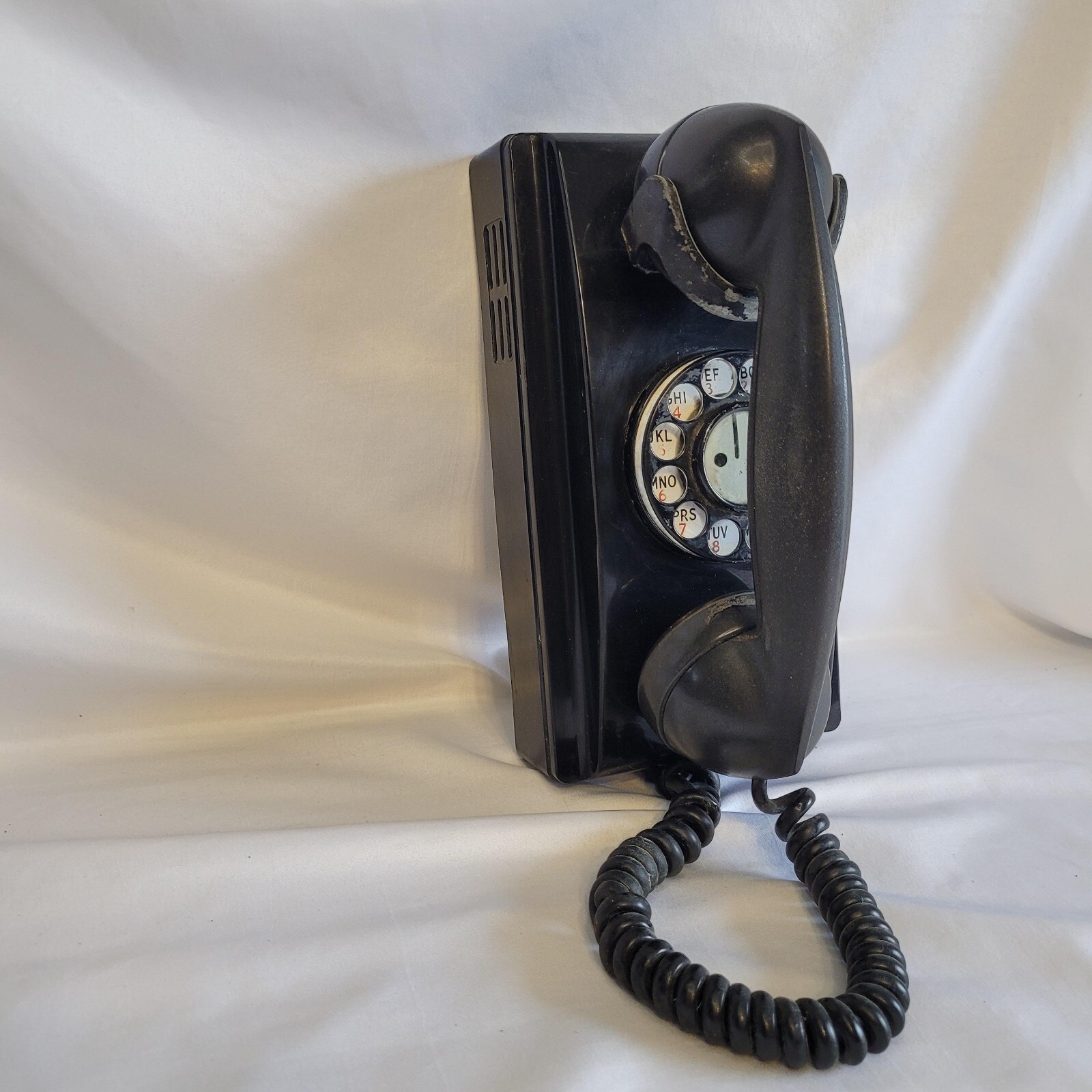 Vintage Black Western Electric Bell System 352/354 Rotary Wall Phone F1 ...