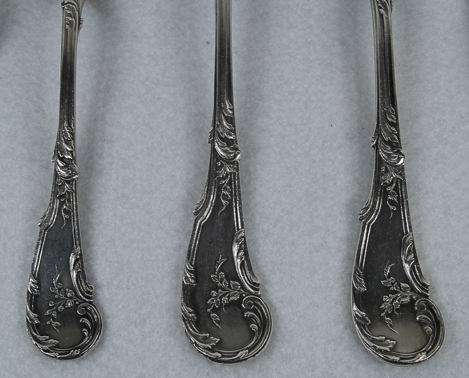 Cardeilhac Antique French Paris 950 Silver Louis XV Pattern Flatware ...