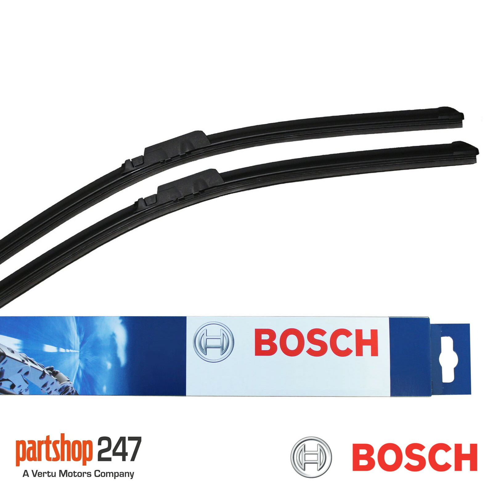 BOSCH Front Aerotwin Windscreen Wiper Blades A017S 555/555mm AUDI A6 ...