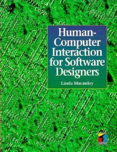 Human-Computer Interaction for Software Designers by Linda Macaulay ...