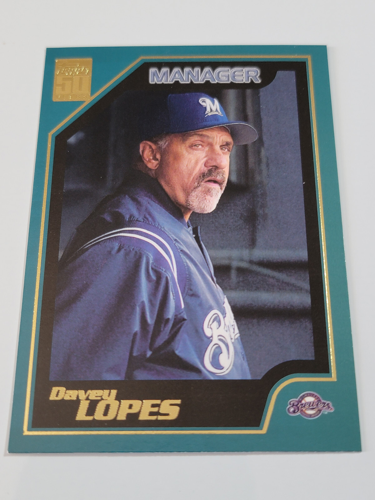 DAVEY LOPES 2001 Topps Manager #342. BREWERS | eBay