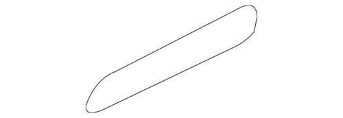 Genuine Toyota Tacoma Side Panel Protector 76927-04020 for sale online ...