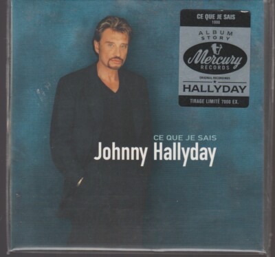 Johnny Hallyday Vinyl Replica Album Story Ce Que Je Sais Cd Neuf 7000Ex ...