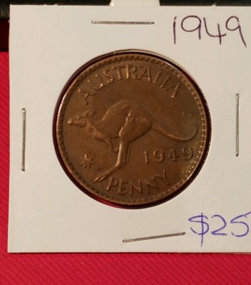 1949 Australian Penny coin | eBay Australia