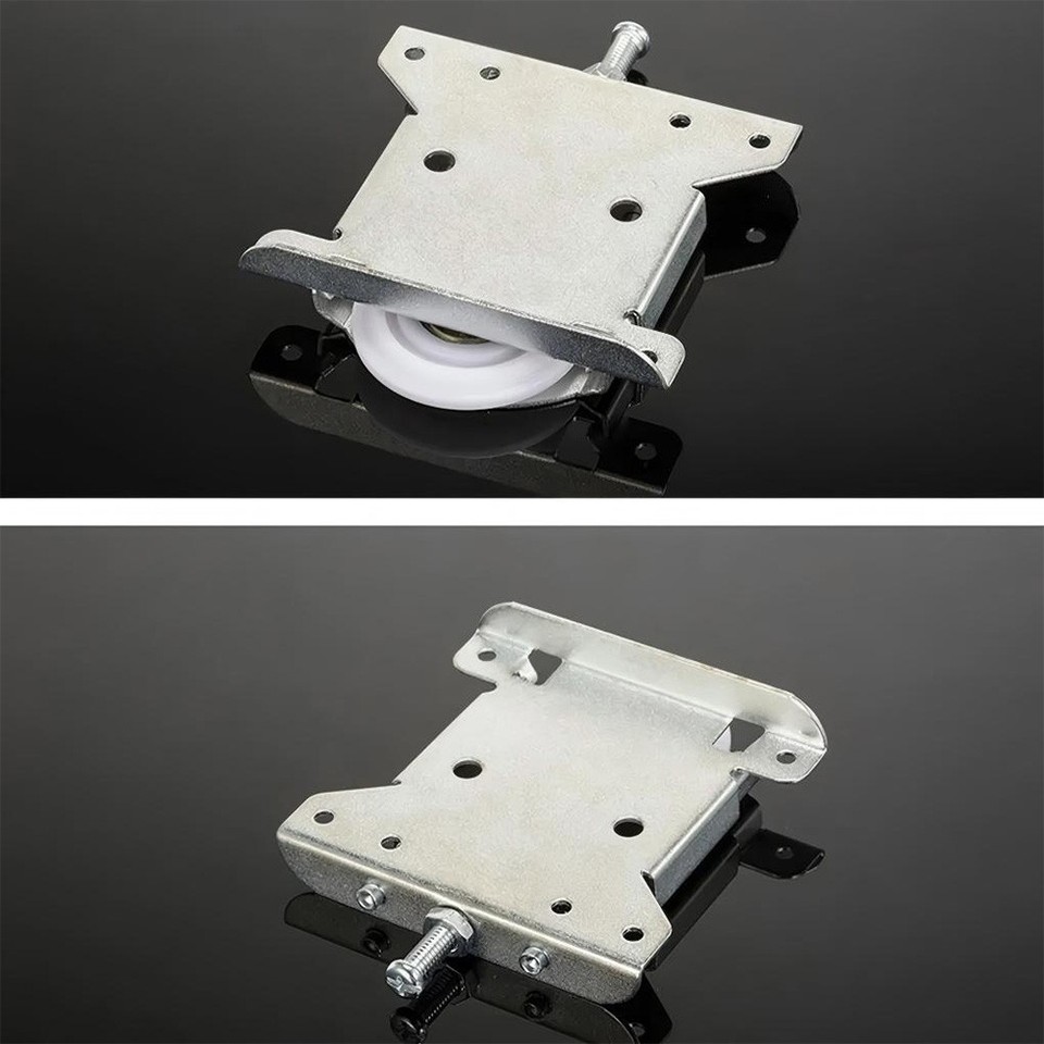 Adjustable Door Wheels Easy Assembly Pulleys Convenient Installation Process | eBay UK