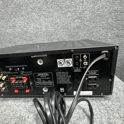 Onkyo TX-8511 AM/FM Stereo Receiver Fully Tested Working Condition No ...