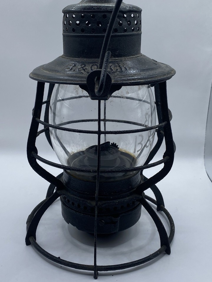 B. & O. RAILROAD LANTERN KEYSTONE LANTERN COMPANY THE CASEY | eBay