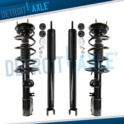 AWD Front Struts & Coil Spring Rear Shock Absorbers for 2013-2019 Ford ...