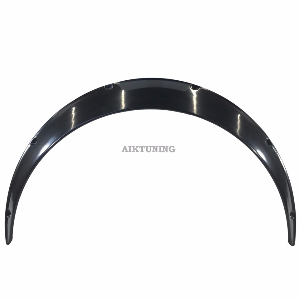 100mm Wide Universal Fender Flares Wheel Arch Extension Arches Trims ...