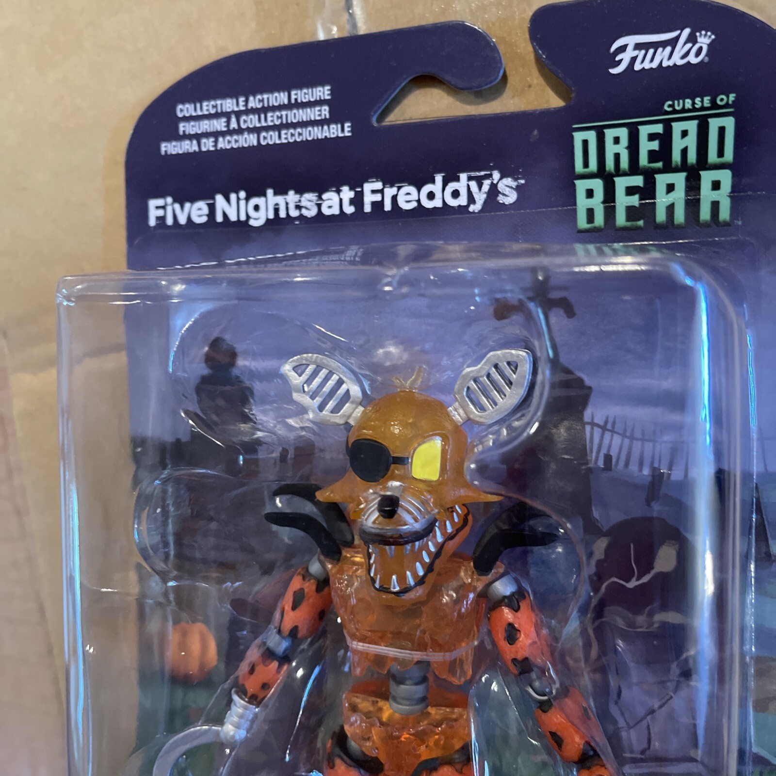 Five Nights at Freddys Curse of Dreadbear - GRIMM FOXY - Action Figure ...