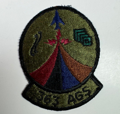 363 AGS US Air Force USAF Patch G1 | eBay