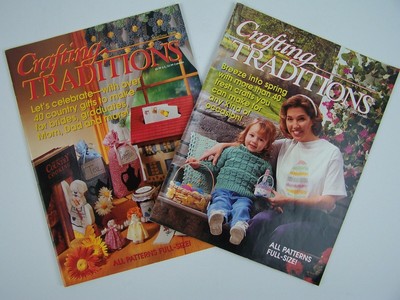 Crafting Traditions Magazine Vintage 2 Issue Lot 1990s | eBay