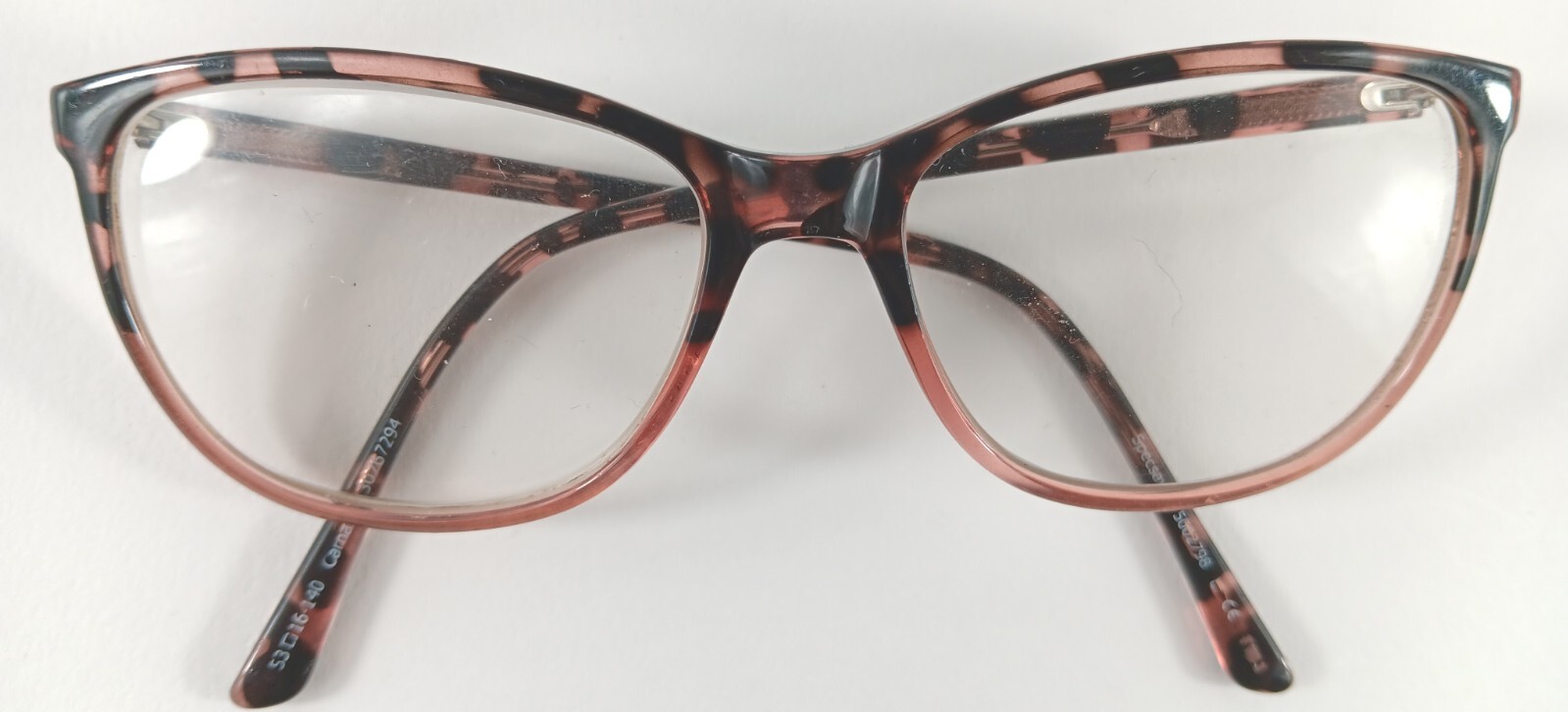 SPECSAVERS 5002798 BLK/PNKTORT 53-16-140 CARNATION 30767294 Used w ...