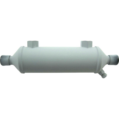 Seakamp 26132CN Cupronickel Marine Oil Cooler 2x6" Body 3/8" NPT 3/4 ...