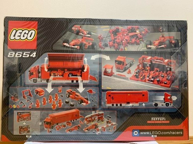 LEGO Racers: Scuderia Ferrari Truck (8654) for sale online | eBay