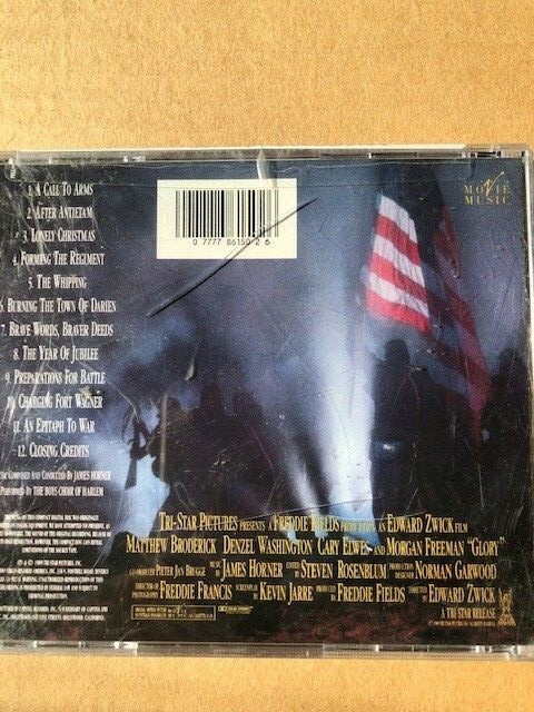 Glory Soundtrack, CD, Civil War Music | eBay