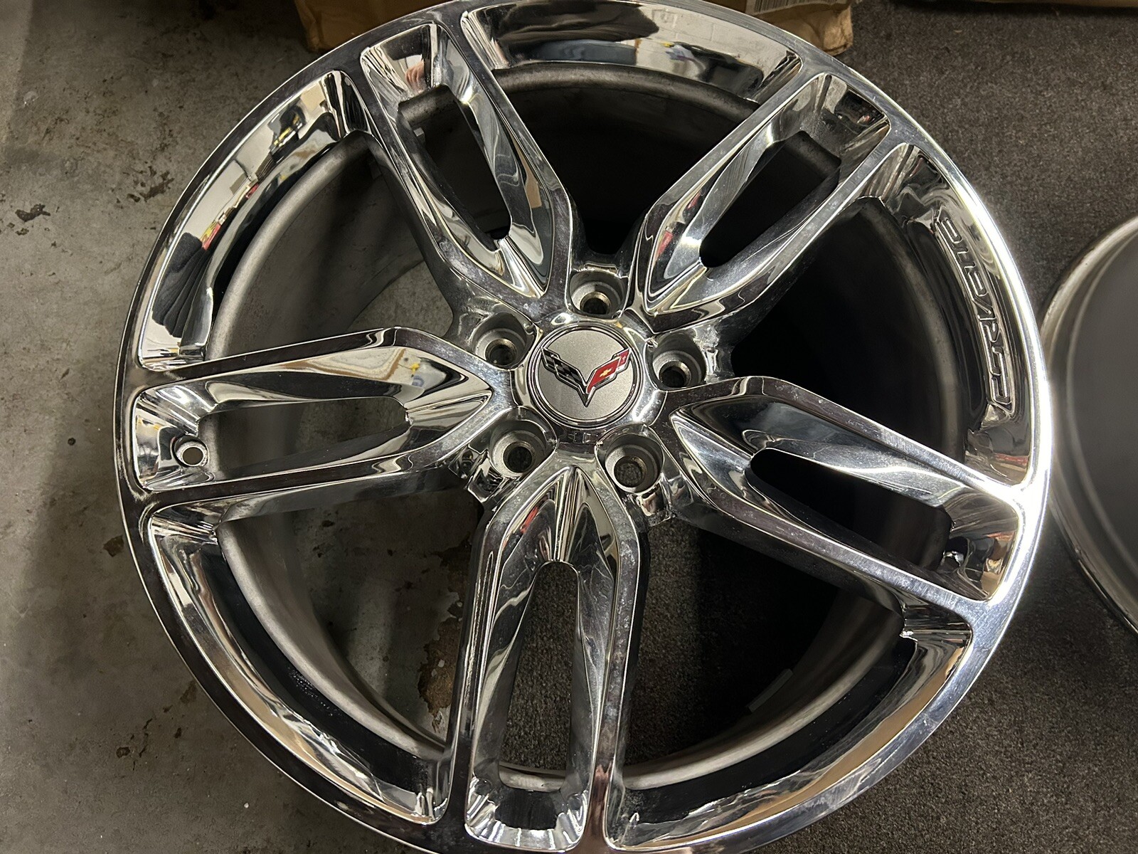 19" + 20" Inch Chevy Corvette Factory OEM wheels rims. Full set of four ...