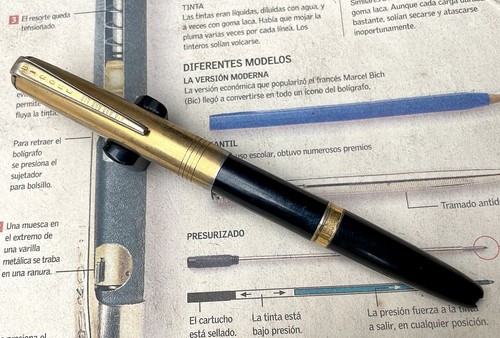 Historical Birome Primitive Ball Point w/Gold Filled Cap, Argentina ...