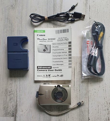 Canon PowerShot Digital ELPH SD550 / IXUS 750 7.1 MP Digital Camera ...