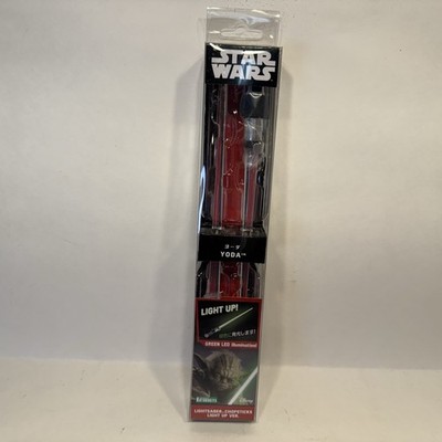 Kotobukiya Star Wars Light Saber Chopsticks Yoda Light Up Version Chop ...