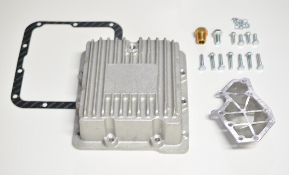 BTE Ford C4 Pan Fill Deep Aluminum Transmission Pan, Bolts, Gasket ...