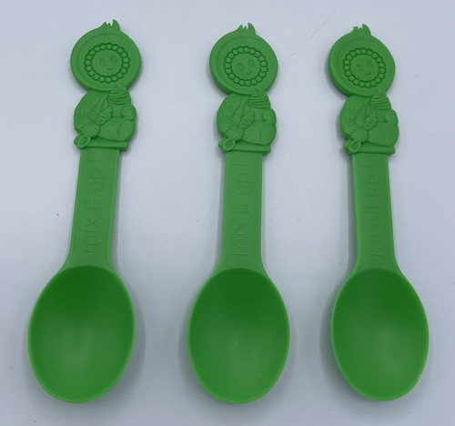 Menchie’s Frozen Yogurt Collector Spoons Set of Three 3 Kelly Green ...