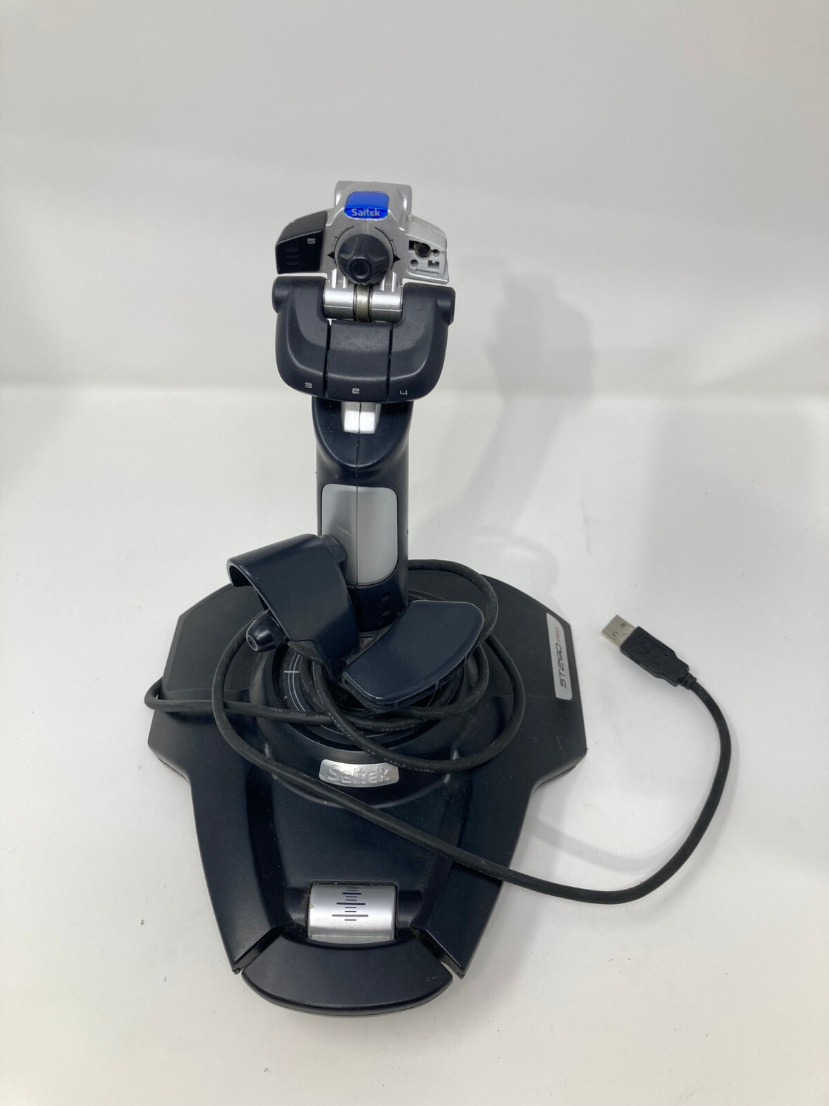 Saitek Pro Black Flight Simulator Programmable JOYSTICK ST290 with Throttle 21165102972| eBay