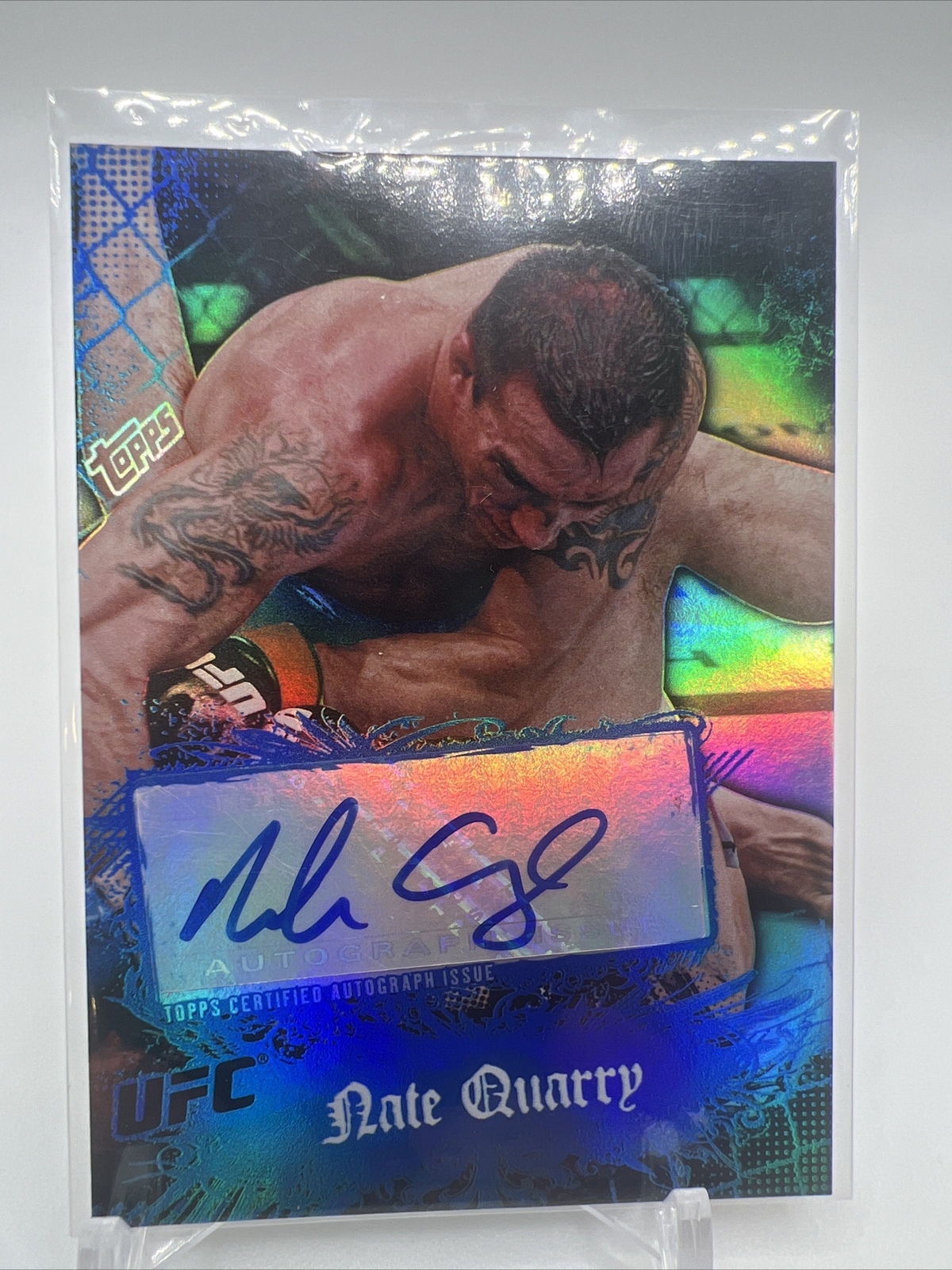 Nate Quarry 2010 Main Event Auto UFC - 456 | eBay