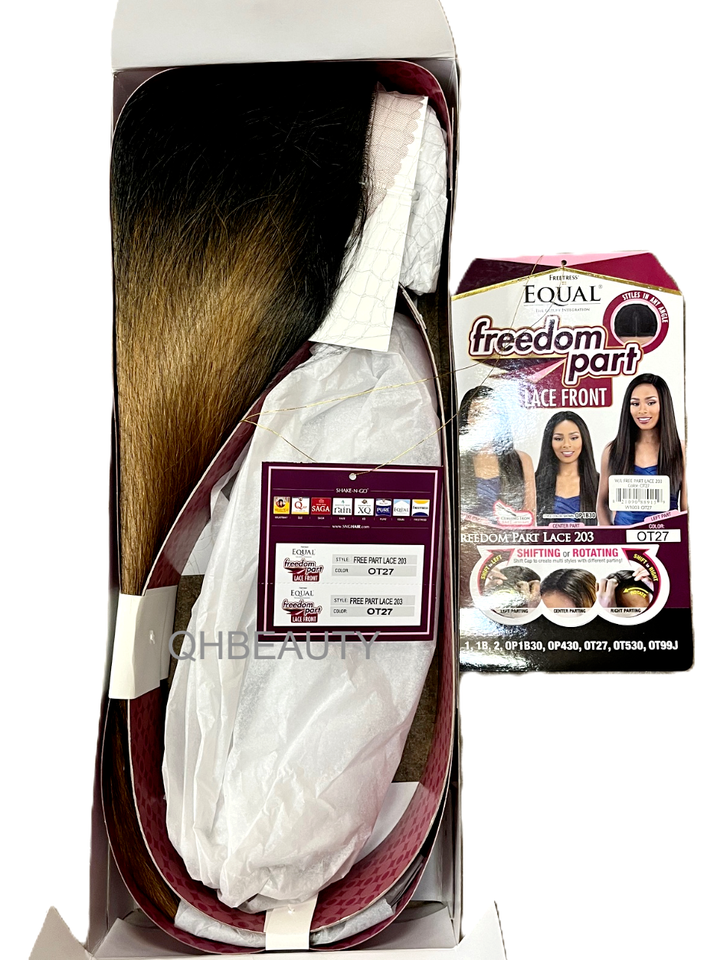 FREETRESS EQUAL SYNTHETIC LACE FRONT LONG STRAIGHT HAIR WIG - FREEDOM ...