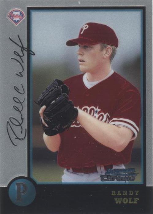 1998 Bowman Chrome - Randy Wolf #308 (RC) for sale online | eBay