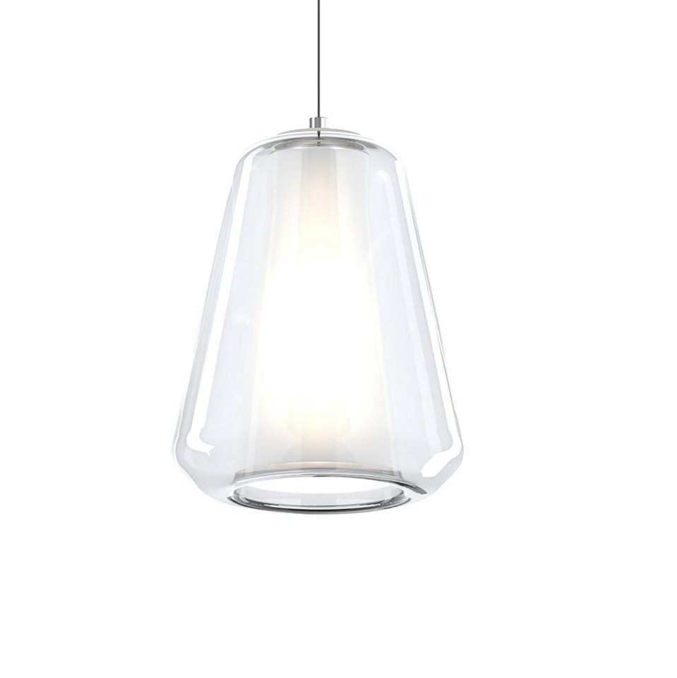 Modern Transparent Pendant Light For Kitchen Bathroom 1 Light TPL 0912 ...