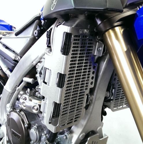 Devol Aluminum Radiator Guards for Yamaha YZ 250 FX 15-16, 450 FX 2016 ...