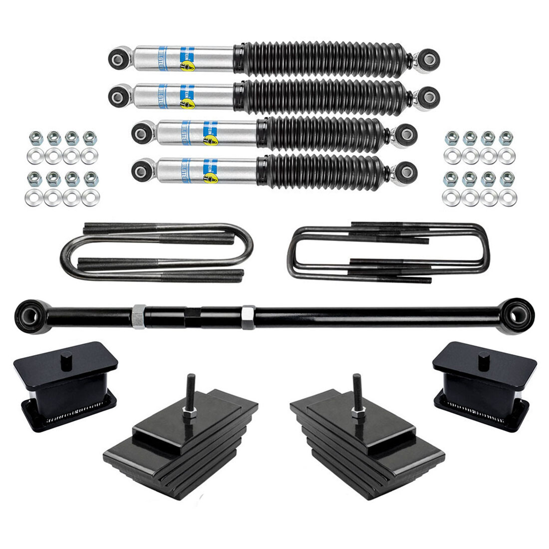 For 2000-2005 Ford Excursion 4X4 3" Lift Kit w/ Track Bar and Bilstein ...