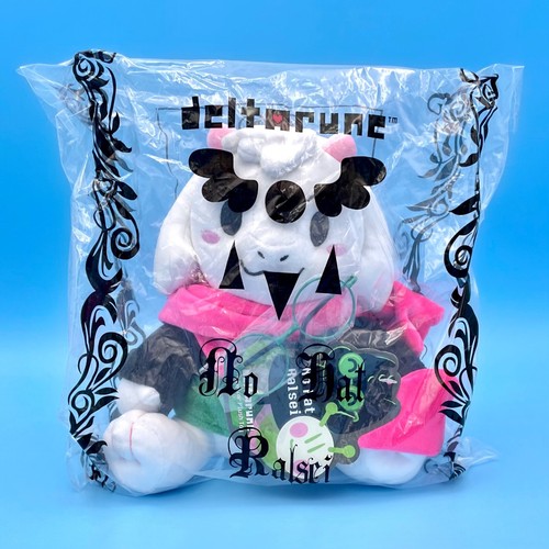 Deltarune Undertale White No Hat Ralsei Plush Figure Scarf Glasses 12 ...