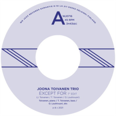 Joona Toivanen Trio Except For/Keyboard Study No. 2 (Schallplatte) 7" Single | eBay.de