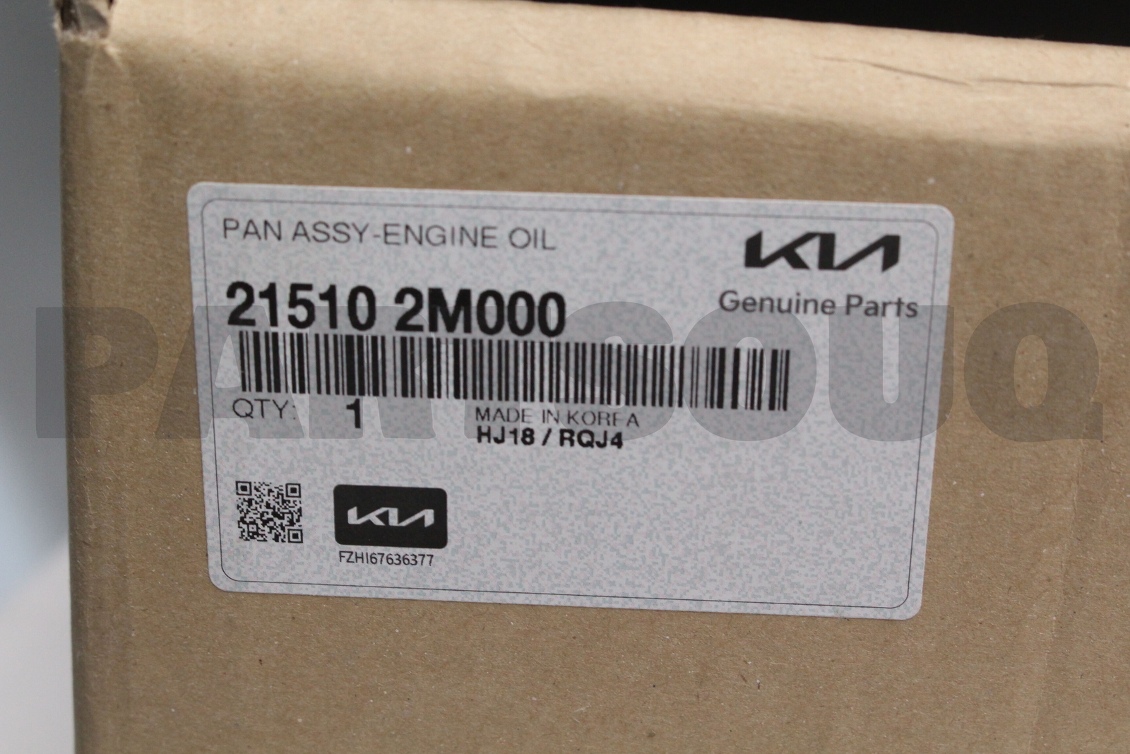 215102M000 Genuine Hyundai / KIA PAN ASSY-ENGINE OIL | eBay