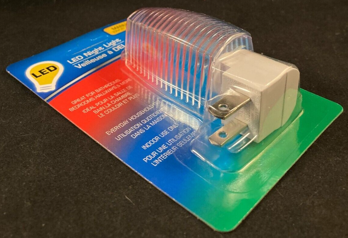 Night Light - Plug In - Manual On/Off Switch - LED - Indoor Use Only ...