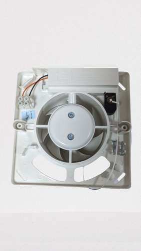 4" Pullcord Extractor Fan 100mm Bathroom WC Wall with Pull Cord XF100P ...