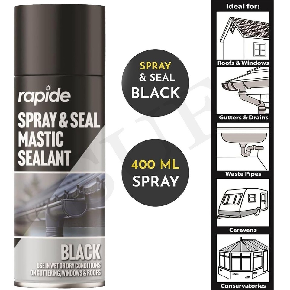 Spray Seal Fix Hole Waterproof Sealant Mastic Gutter Roof Repair Stop ...